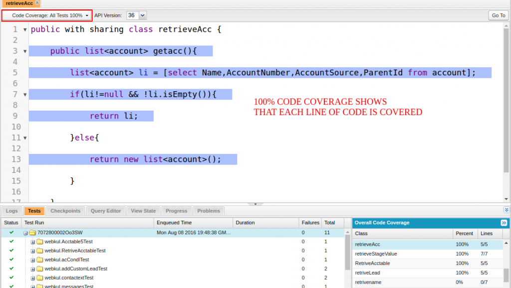 How To Write Test Classes For Code Coverage In Salesforce