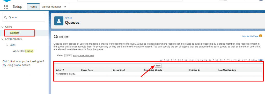 Queues in Salesforce Collection - eShopSync Software