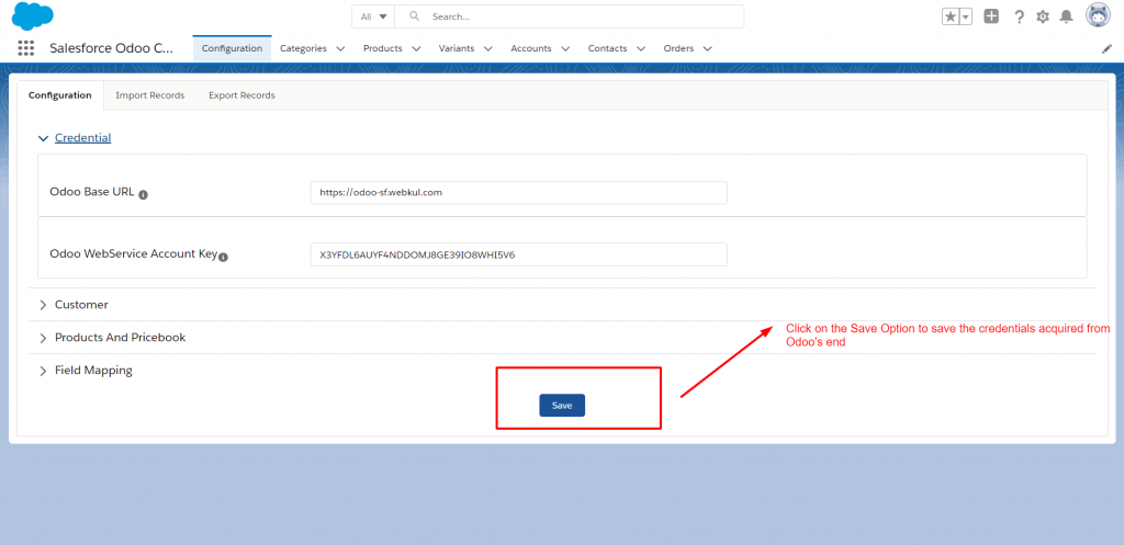 Odoo Salesforce Connector and Integration - eShopSync