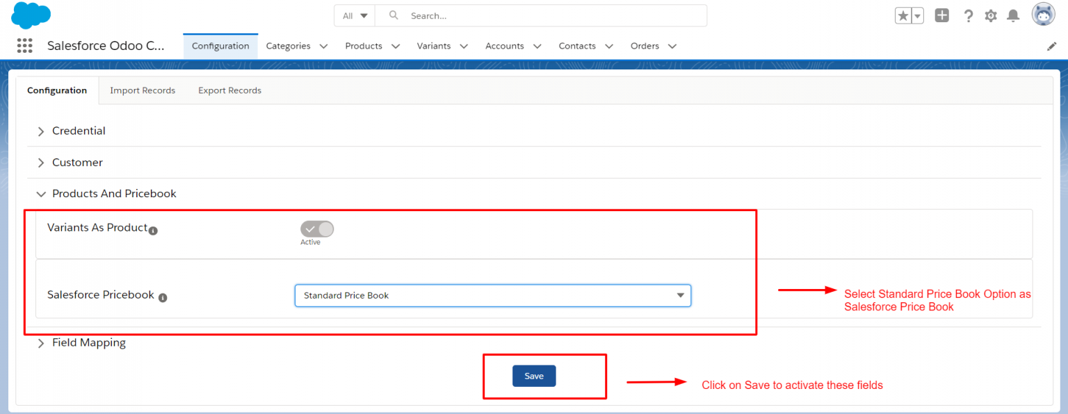 Odoo Salesforce Connector and Integration - eShopSync
