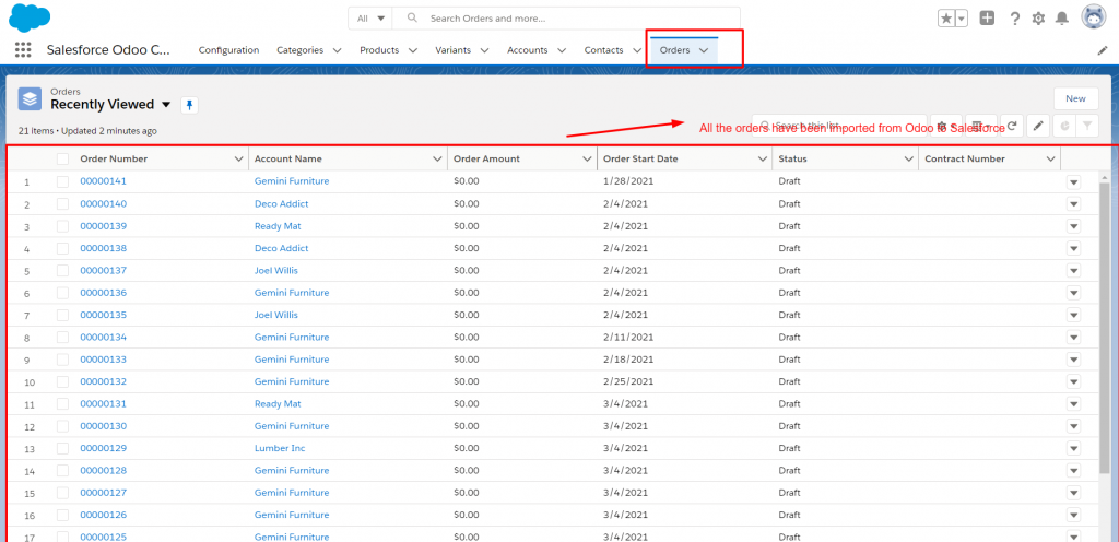 Odoo Salesforce Connector and Integration - eShopSync