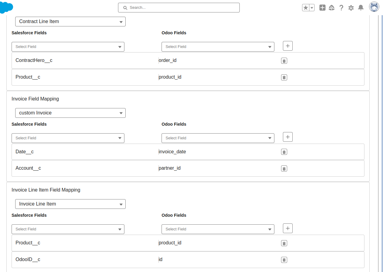 Odoo Salesforce Connector and Integration - eShopSync
