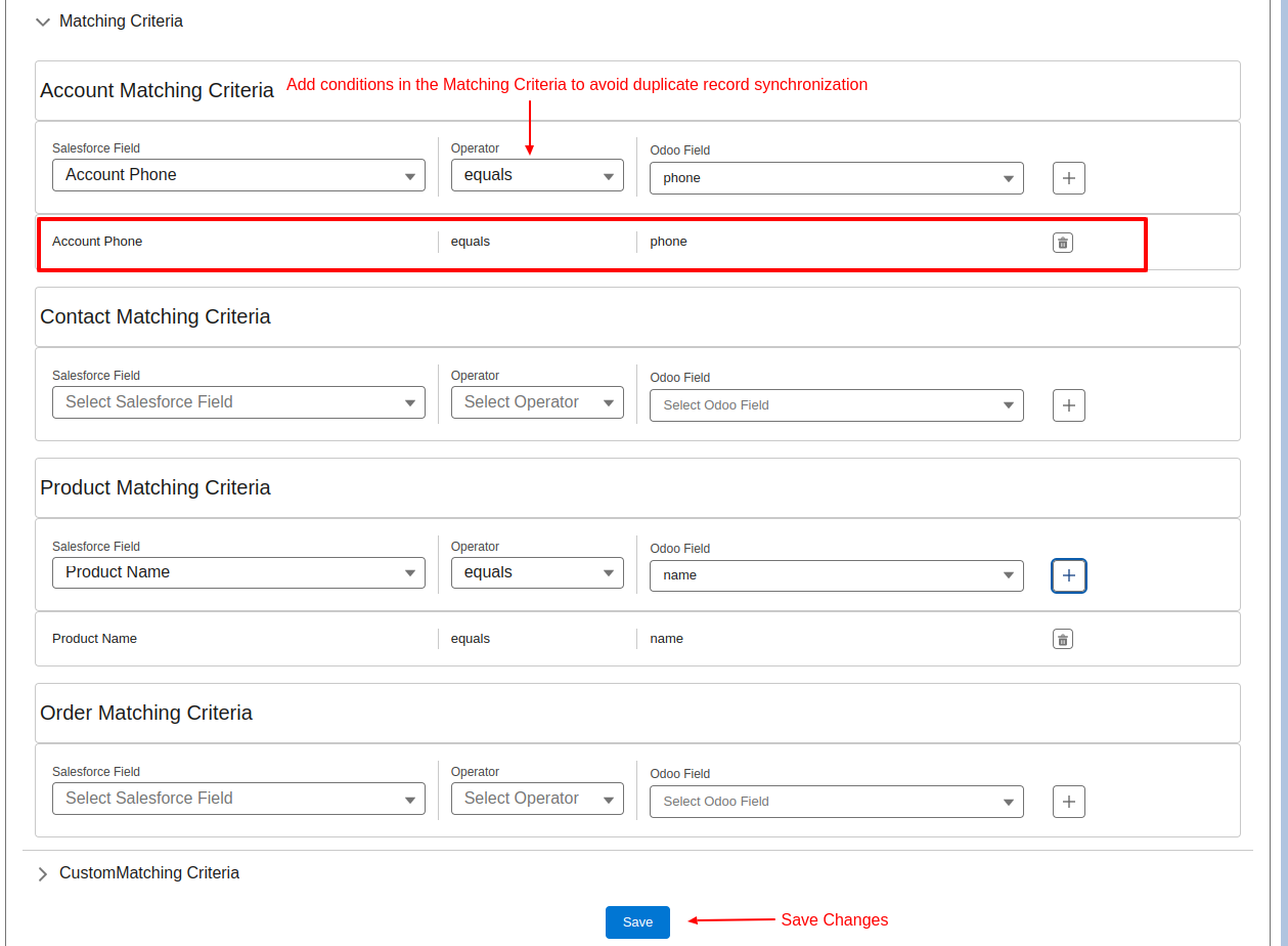 Odoo Salesforce Connector and Integration - eShopSync