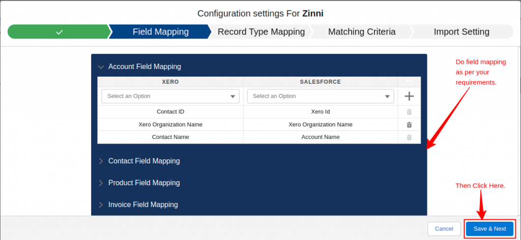 Xero Salesforce Connector | User Guide - eShopSync