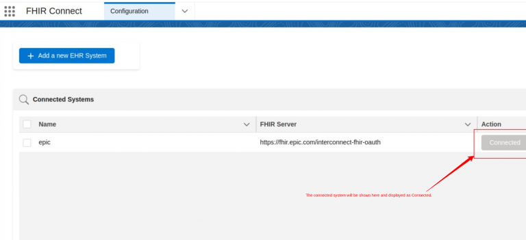 Salesforce Health Cloud and EHR Integration - FHIR Connect